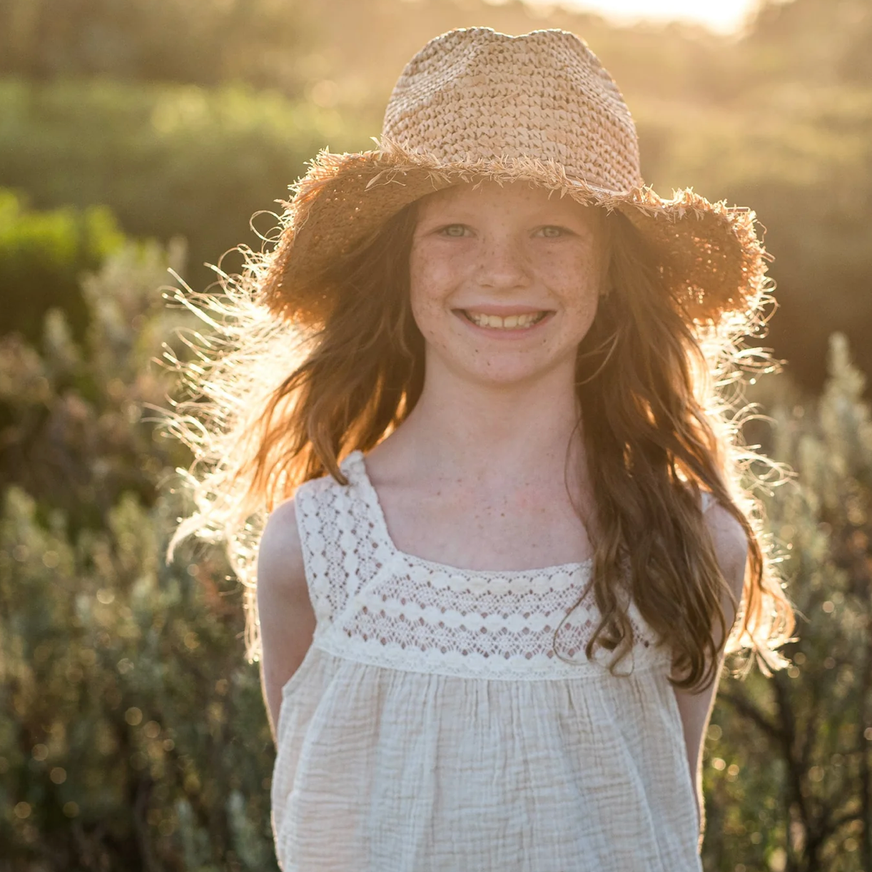 Coco Straw Hat - Natural – WonderKin