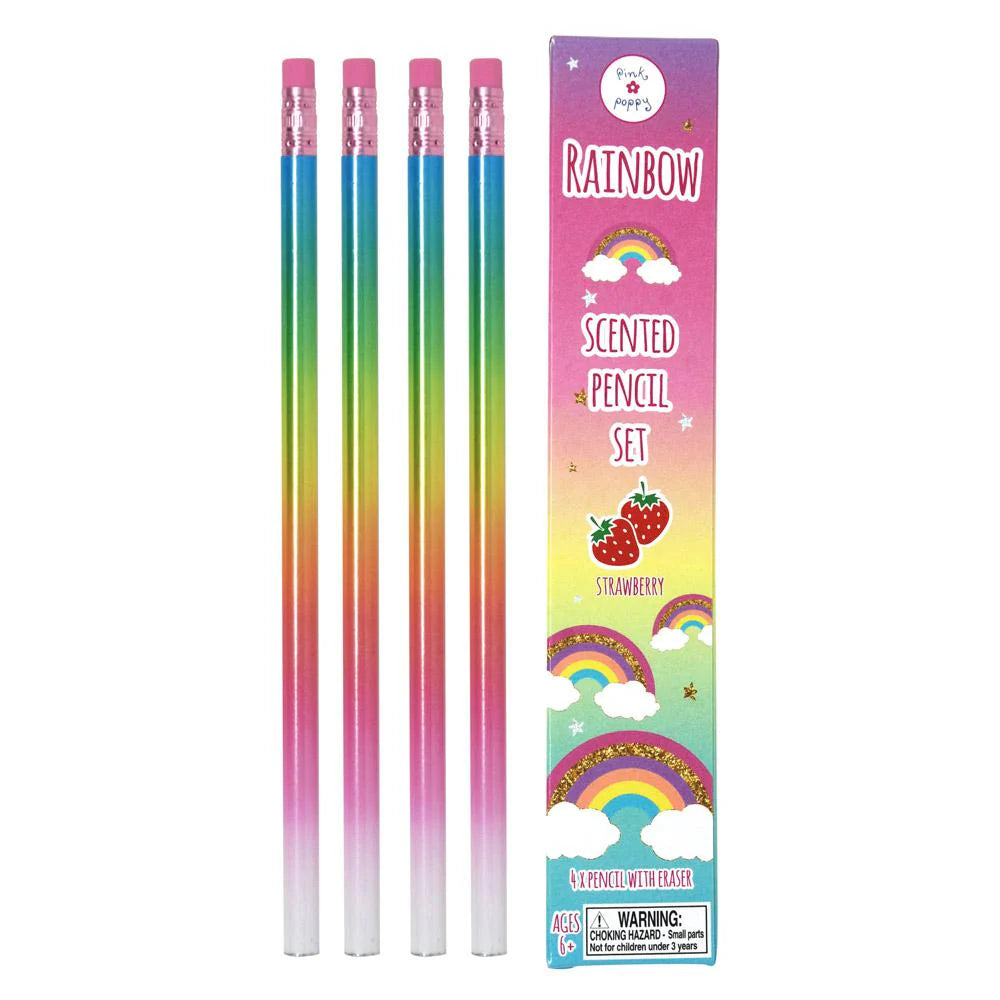 Rainbow Scented Pencils - 4 Pack – WonderKin